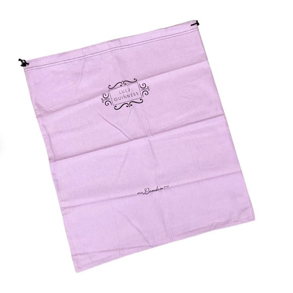 Lulu Guinness | Bags | Vintage Y2k Lulu Guinness Purple Flannel Logo ...